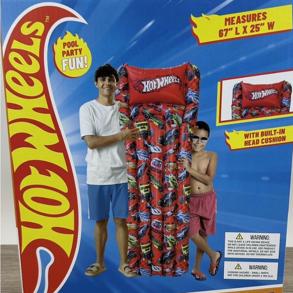 Hot Wheels | Other | Hot Wheels Inflatable Pool Float | Poshmark